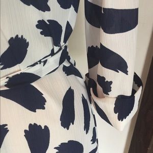 Tops | Vintage Belted Blouse With 34 Cuffed Sleeves | Poshmark